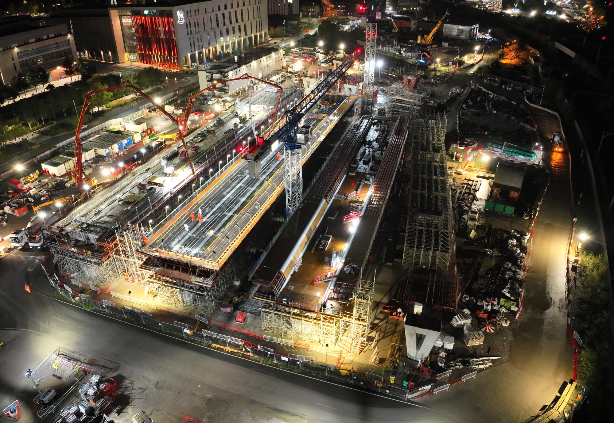Progress On Birmingham Hs2 Viaduct Continues Rail News